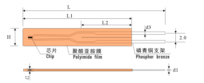 3.6mm Thin Film NTC Thermistor