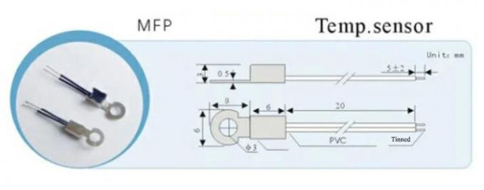 High Accuracy Surface Mount Temperature Sensor 10K NTC Thermistor