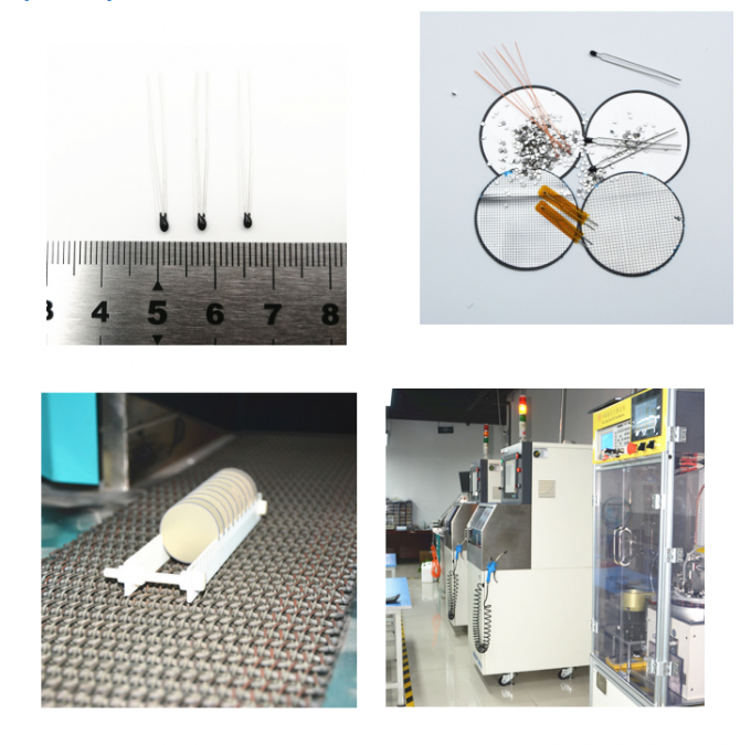 High Accuracy Ntc Thermistor Sensor With Small Epoxy Coating Bead 4.0mm