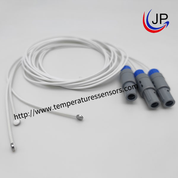R100 3.3K B0/100 NTC Temperature Probe 3970K Stranded Wire For Electric ...